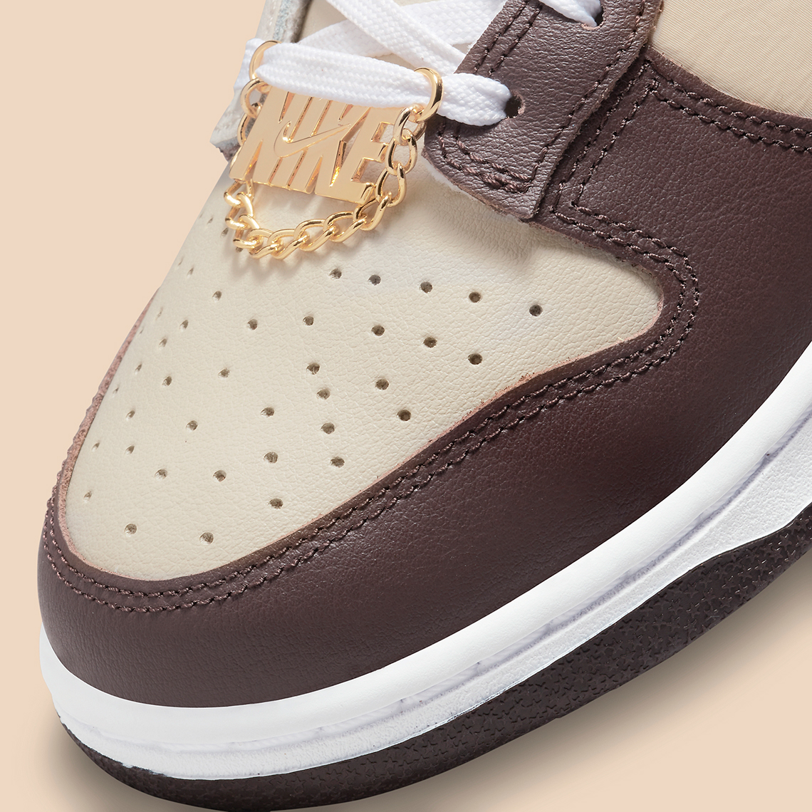 Nike Dunk Low "Bling" Brown Gold Release Date | SneakerNews.com