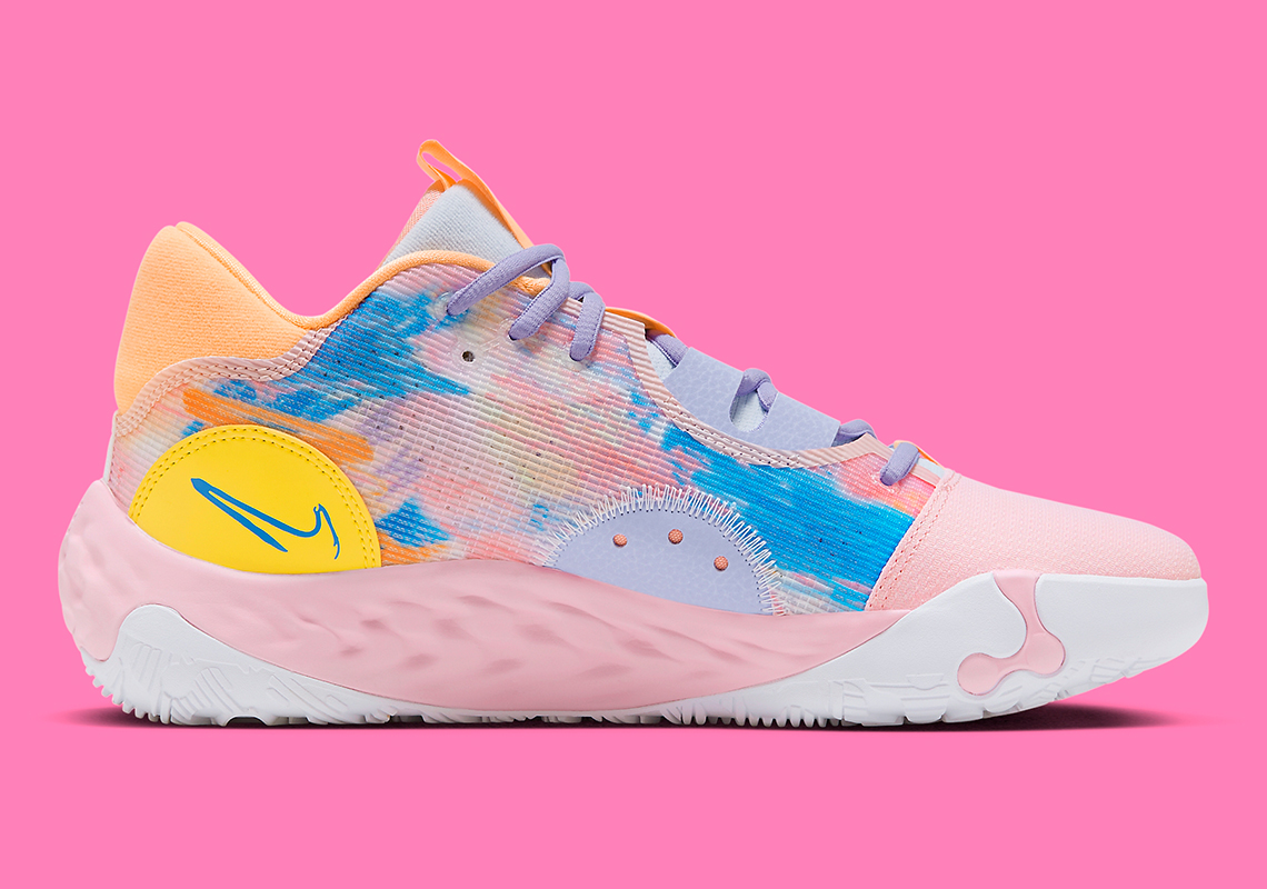 Nike PG 6 Painted Swoosh DO9823-100 | SneakerNews.com