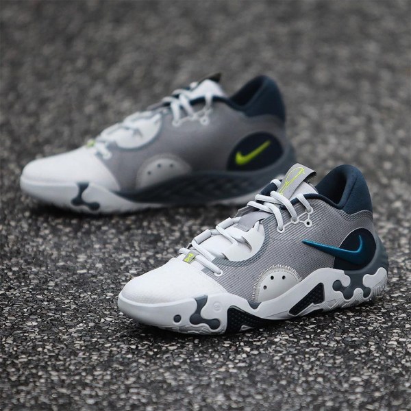 Nike PG 6 Grey Navy Volt DH8447-004 Release Date | SneakerNews.com