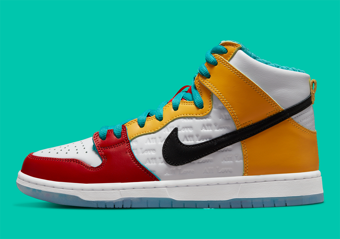 froSkate x Nike SB Dunk High DH7778-100 Release | SneakerNews.com