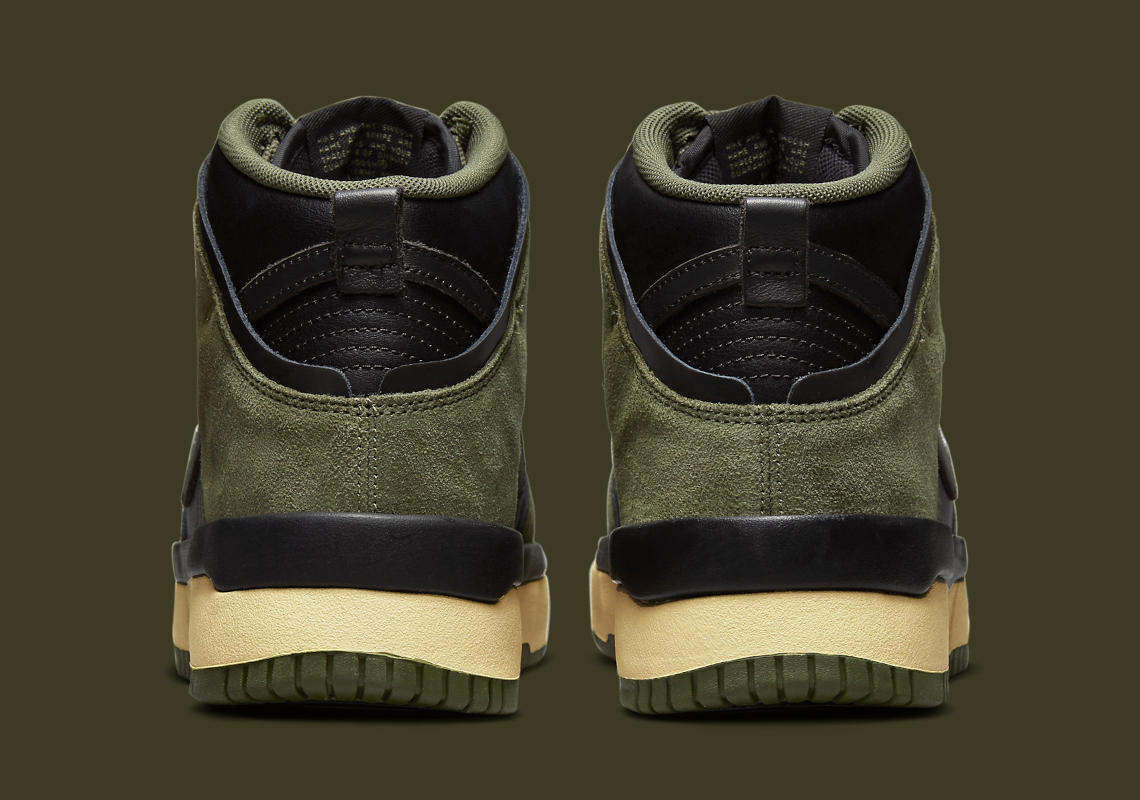 Nike Dunk High Up "Medium Olive" DH3718-200 | SneakerNews.com