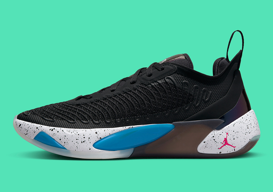 Jordan Luka 1 Black Metallic Silver Signal Blue FB1801-004 ...