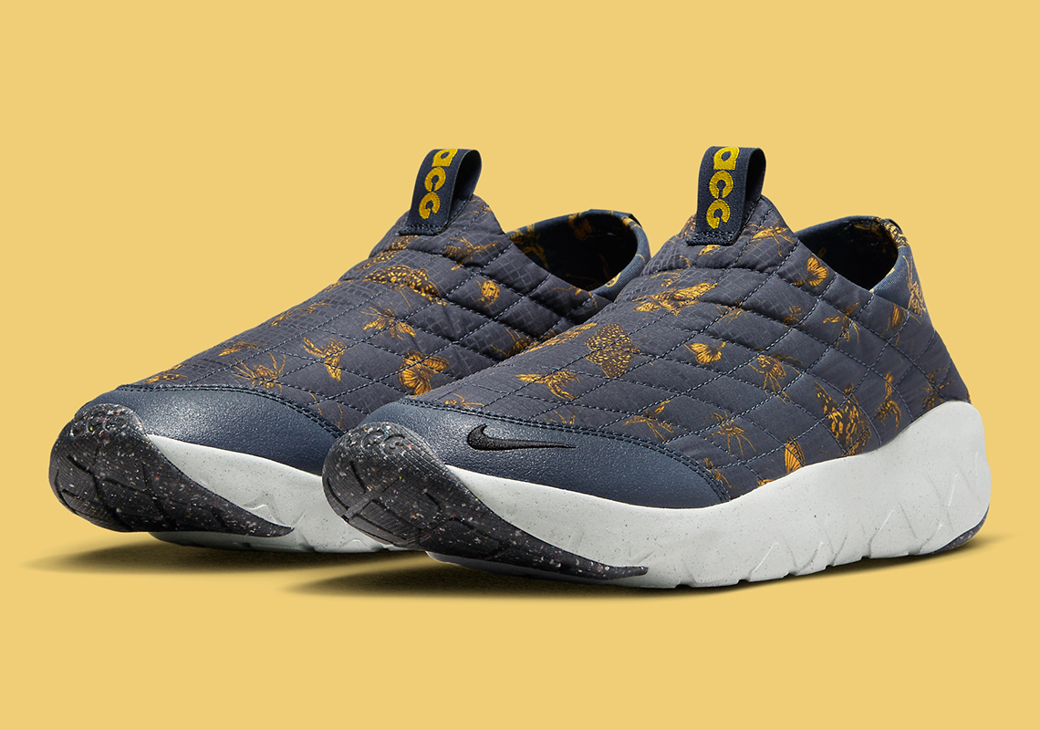 Nike ACG Air Moc 3.5 SE Thunder Blue Yellow Ochre DR1025-400 ...