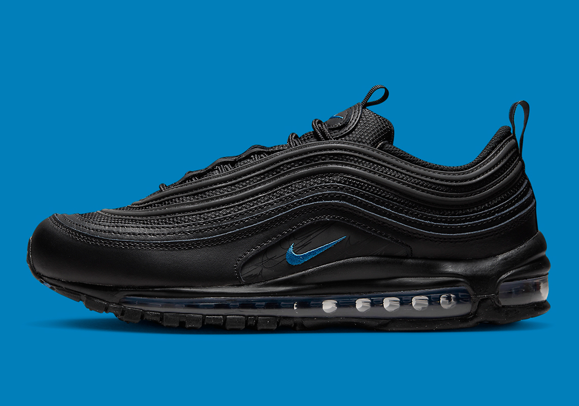 Nike Air Max 97 "Black/Blue" DZ4505-001 | SneakerNews.com