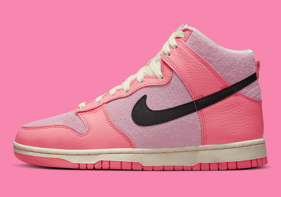 Nike Dunk High "Hoops Pack" (Pink) DX3359-600 | SneakerNews.com