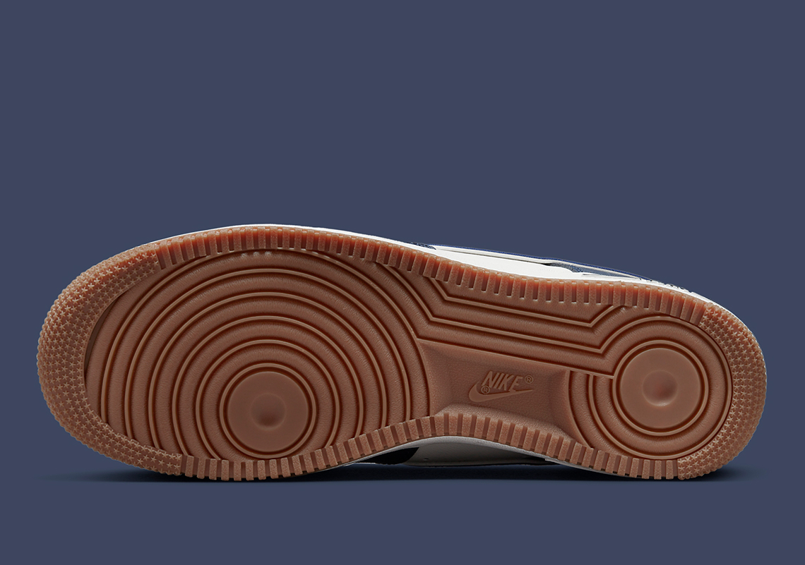 Nike Air Force 1 Navy White Gum DQ7659-101 | SneakerNews.com