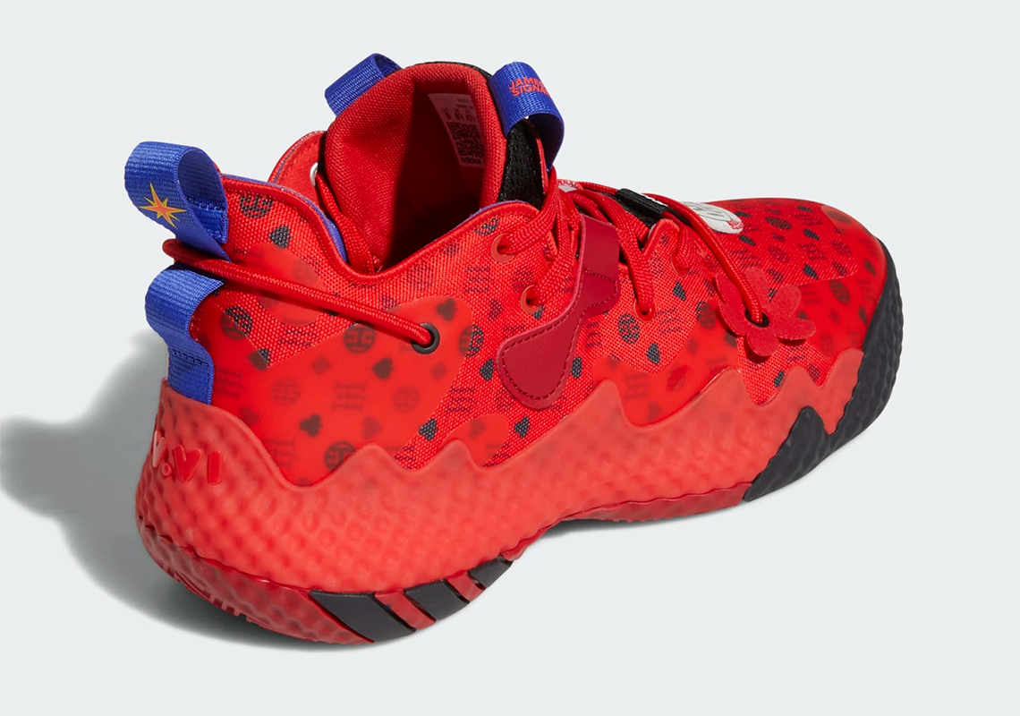 adidas Harden Vol. 6 "Las Vegas" HQ3884 | SneakerNews.com