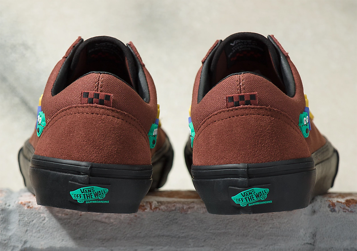 Frog Skateboards Vans Old Skool Brown Green | SneakerNews.com