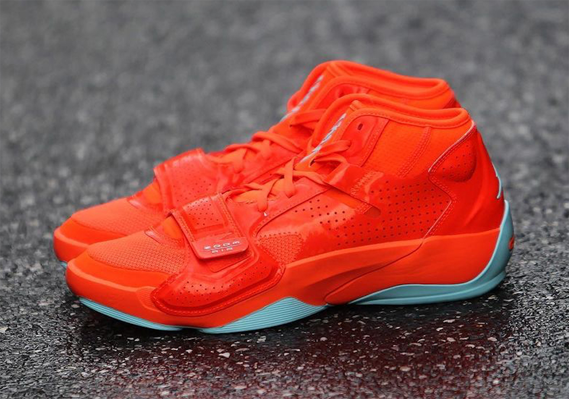 Jordan Zion 2 Orange Sky Blue (BLANK) | SneakerNews.com