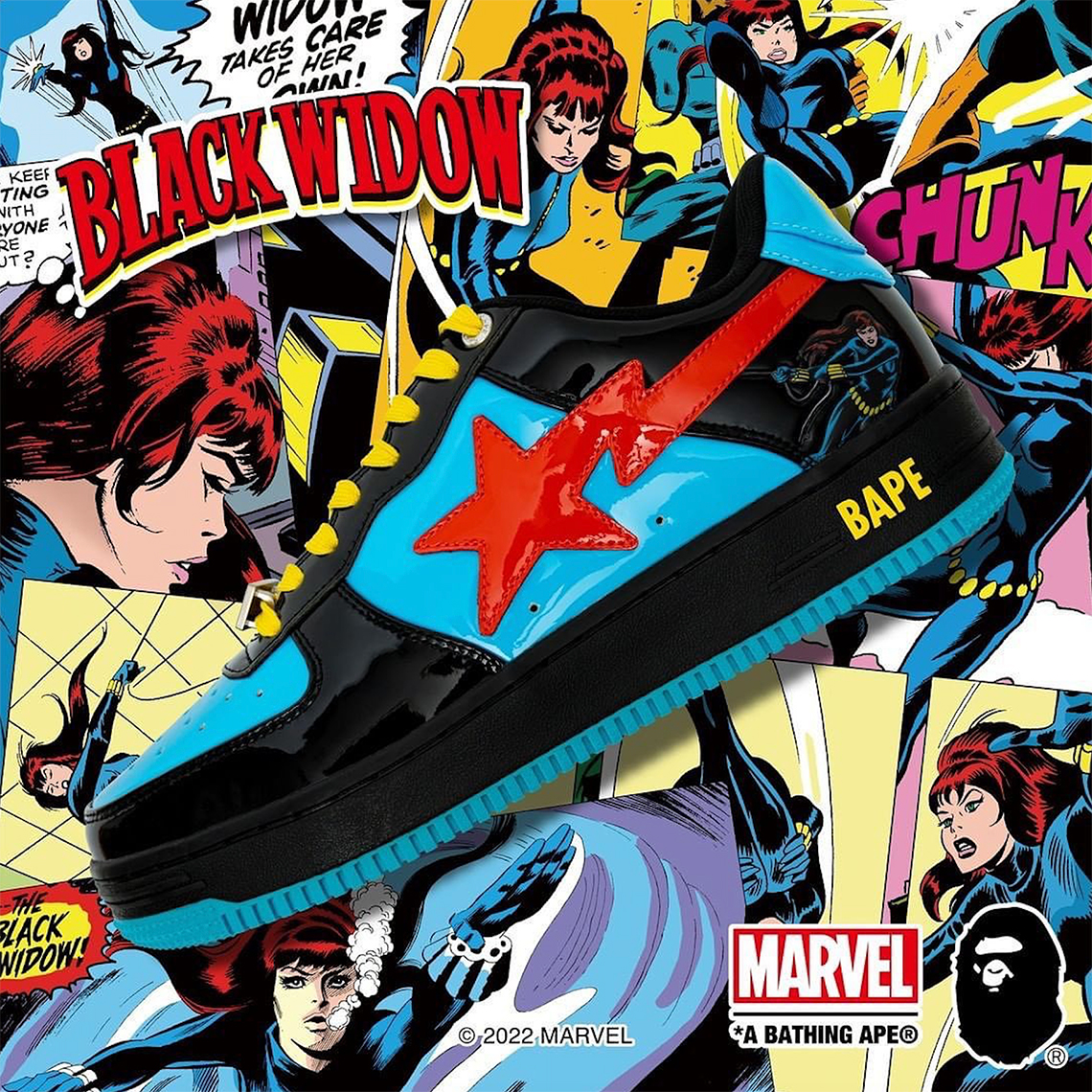 Marvel x A BATHING APE BAPE STA Collection | SneakerNews.com