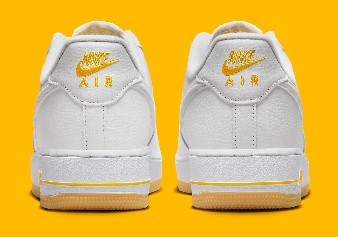 Nike Air Force 1 Low White Yellow Gum DZ4512-100 | SneakerNews.com