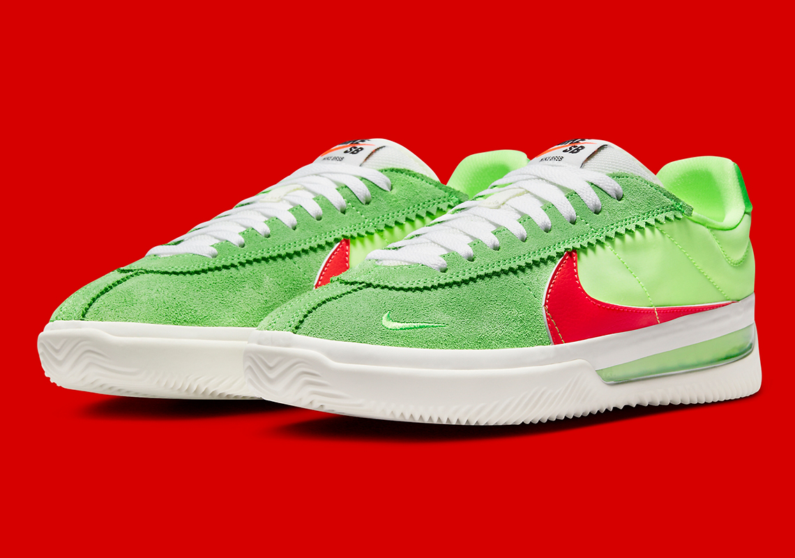 Nike Blue Ribbon SB "Green/Red" DH9227-300 | SneakerNews.com