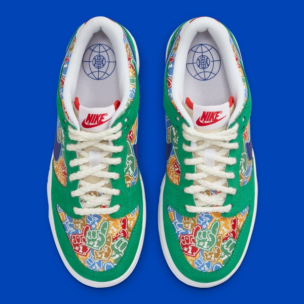 Nike Dunk Low "Foam Finger" DZ5184-300 | SneakerNews.com