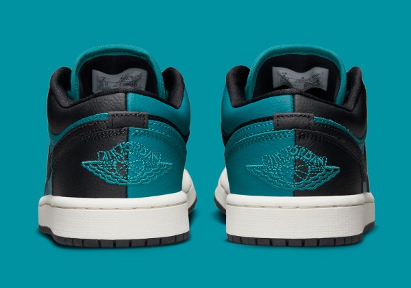 Air Jordan 1 Low Split "Bright Spruce" DR0502-300 | SneakerNews.com