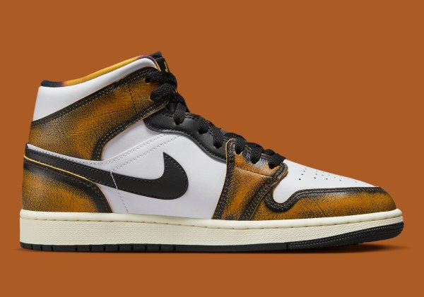 Air Jordan 1 Mid "Orange Wear-Away" DQ8417-071 | SneakerNews.com