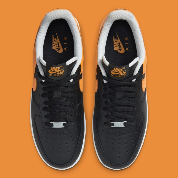 Nike Air Force 1 Black Laser Orange FB7162-081 | SneakerNews.com