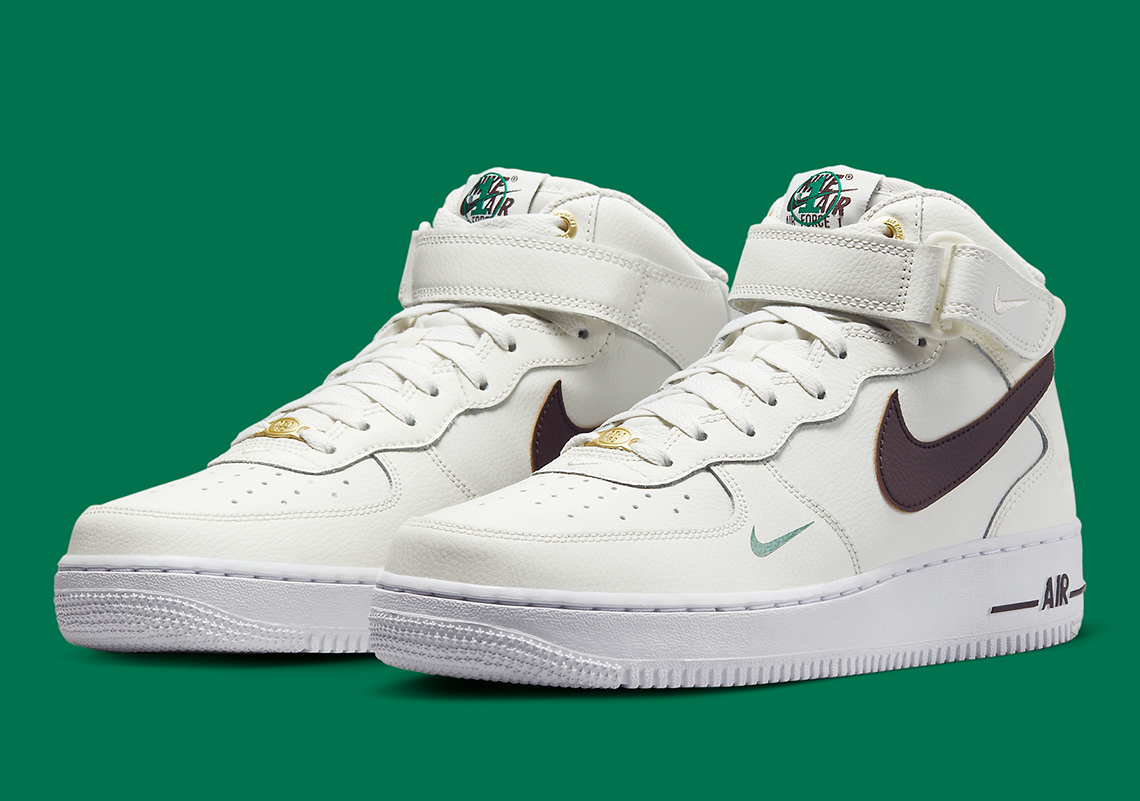 Nike Air Force 1 Mid 40th Anniversary DR9513-100 | SneakerNews.com