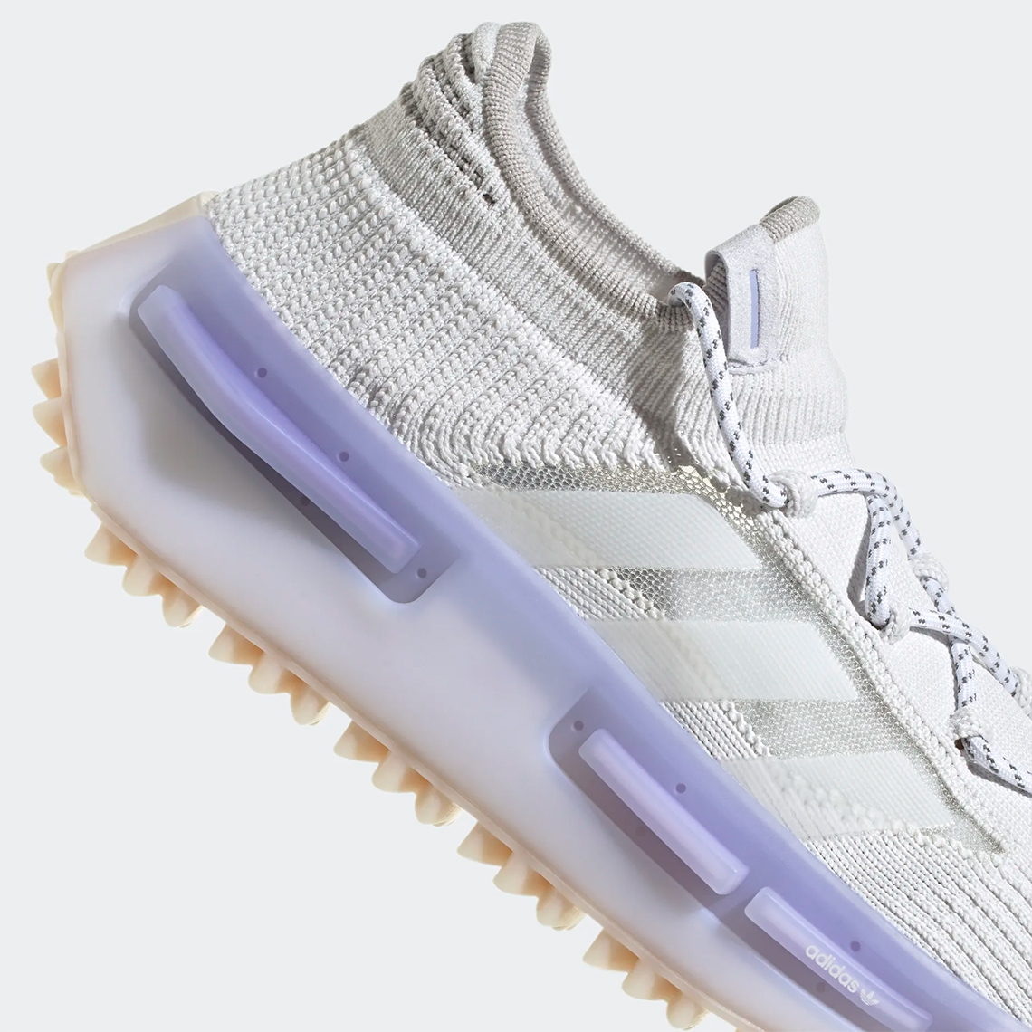 adidas NMD S1 "Cloud White/Light Purple" HP5522 | SneakerNews.com