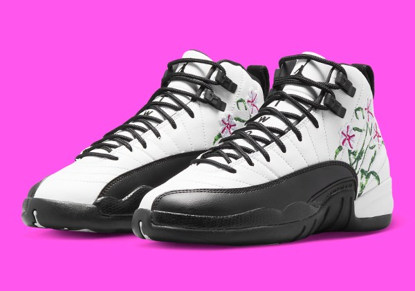 Air Jordan 12 GS "Floral" DR6956-100 | SneakerNews.com