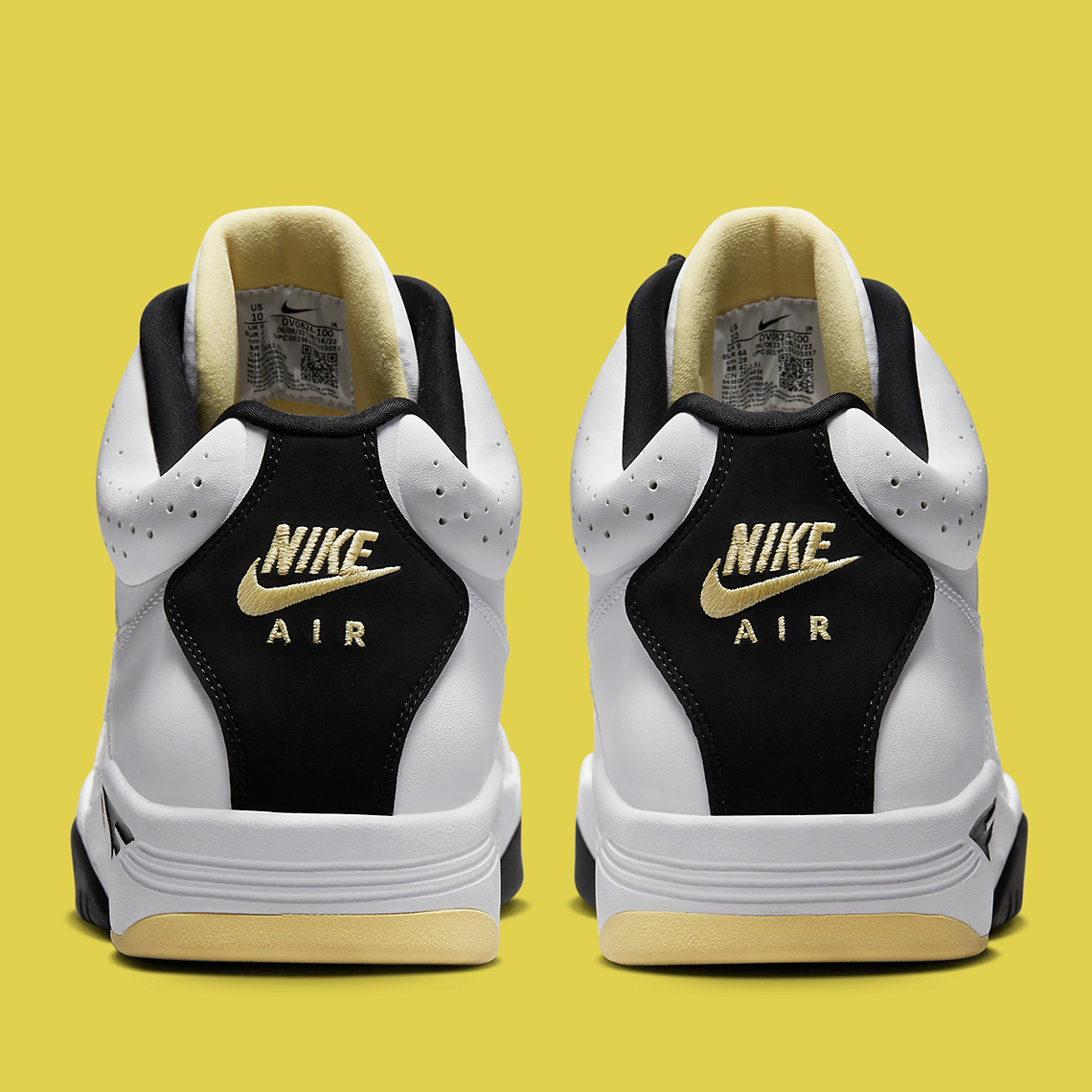 Nike Air Flight Lite Mid "White/Lemon" DV0824-100 | SneakerNews.com