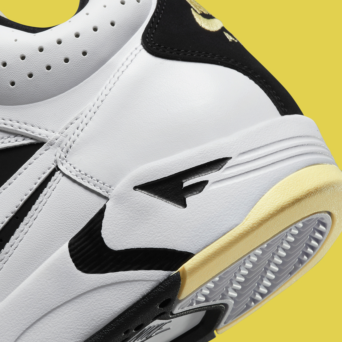 Nike Air Flight Lite Mid "White/Lemon" DV0824-100 | SneakerNews.com
