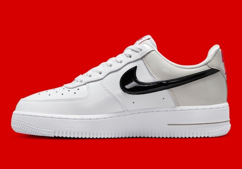 Nike Air Force 1 Low "Patent Swoosh" DQ7570-001 | SneakerNews.com