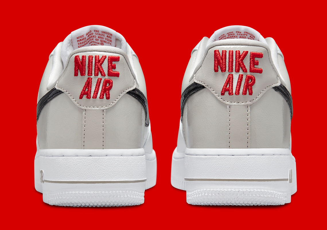Nike Air Force 1 Low "Patent Swoosh" DQ7570-001 | SneakerNews.com