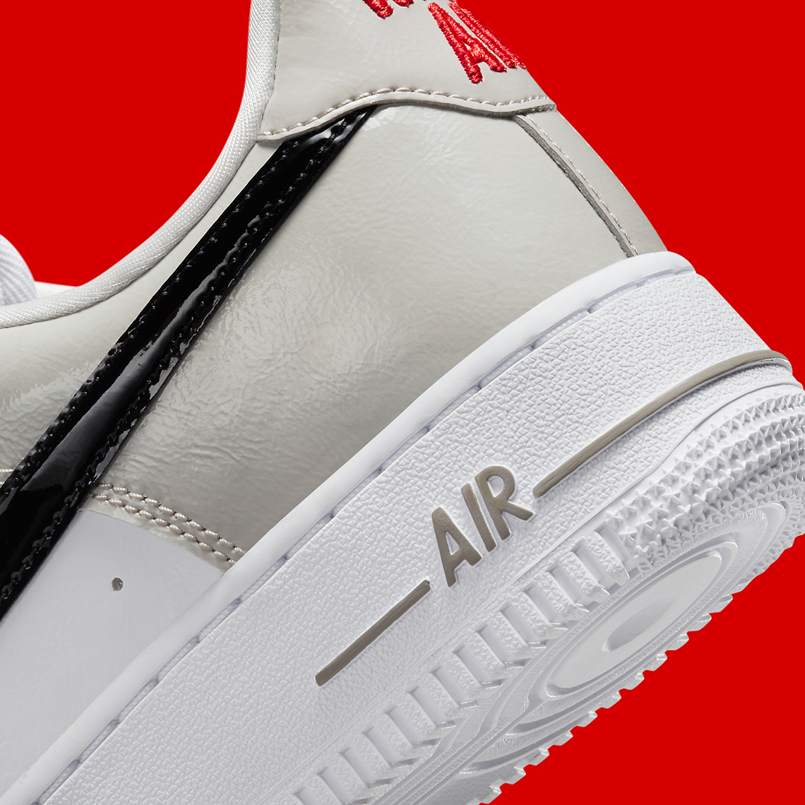 Nike Air Force 1 Low "Patent Swoosh" DQ7570-001 | SneakerNews.com