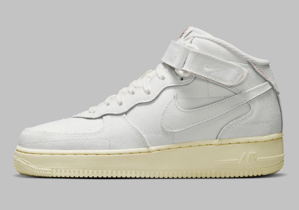 Nike Air Force 1 Mid Canvas "Patchwork"DZ4866-121 | SneakerNews.com