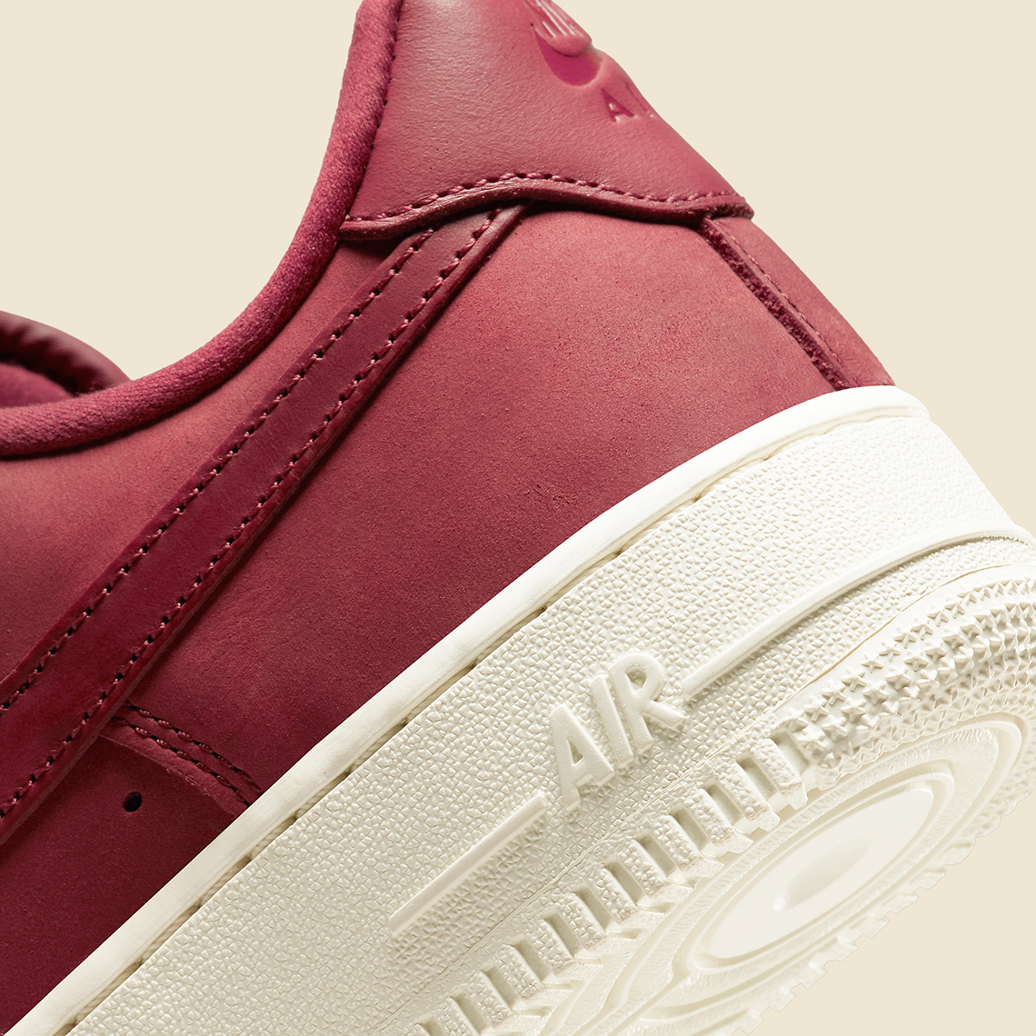Nike Air Force 1 PRM "Light Maroon" DR9503-600 | SneakerNews.com