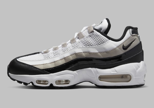 Nike Air Max 95 "Black/White Mesh" DR2550-100 | SneakerNews.com