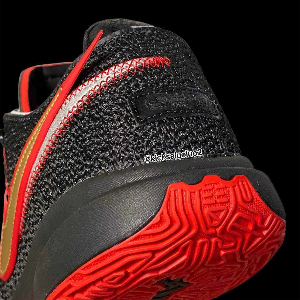 Nike LeBron 20 "University Red/Black" DJ5423-001 | SneakerNews.com