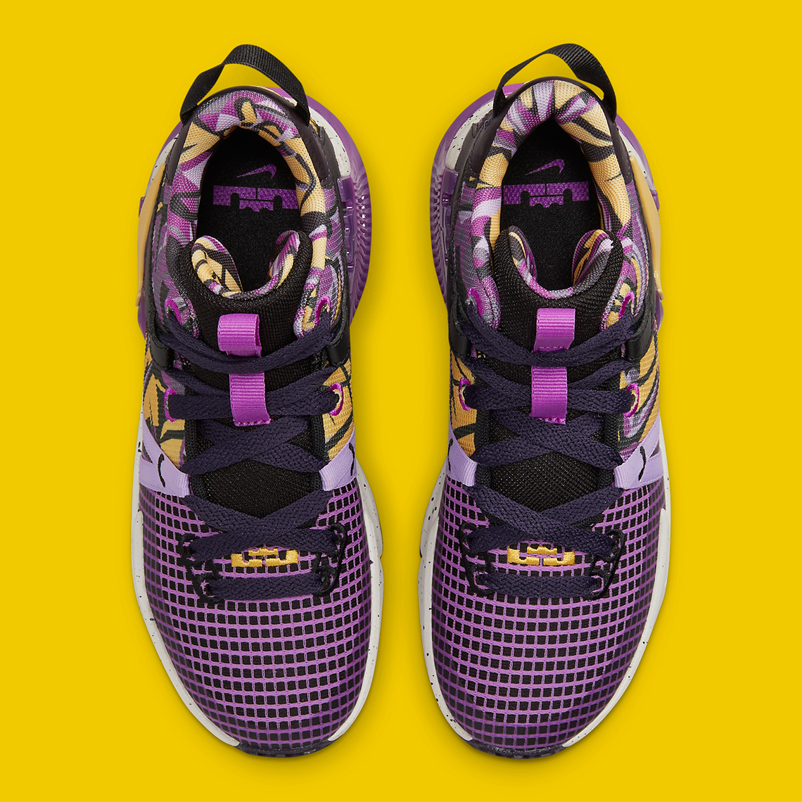 Nike LeBron Witness 7 "Lakers Graffiti" FD0209-001 | SneakerNews.com