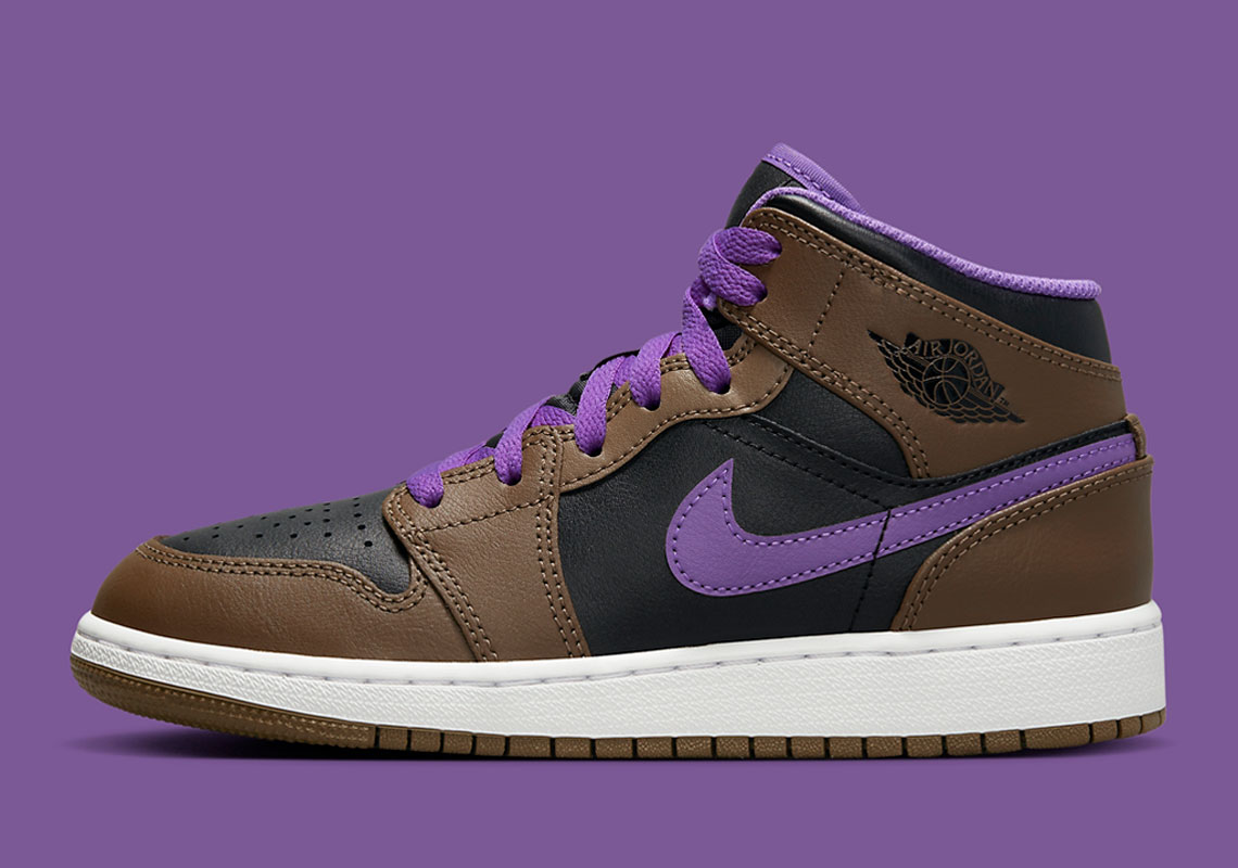 Air Jordan 1 Mid "Purple Mocha" DQ8423-215 | SneakerNews.com