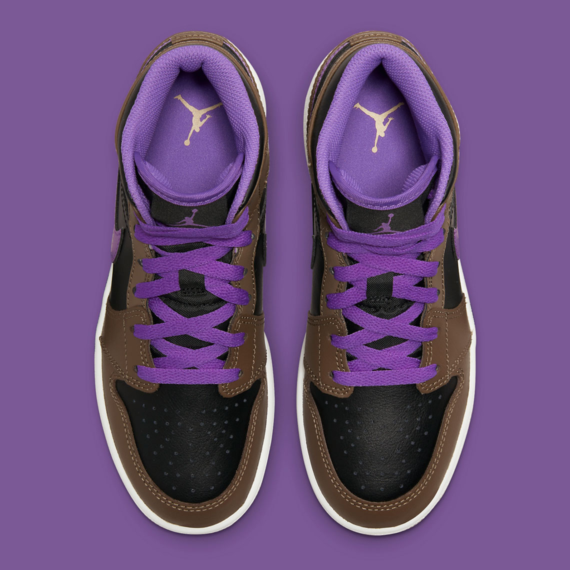 Air Jordan 1 Mid "Purple Mocha" DQ8423-215 | SneakerNews.com