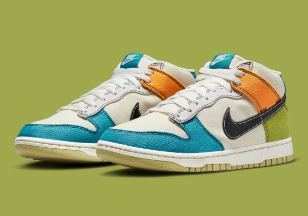 Pharrell x adidas NMD HU "Olive/Orange" HQ9148 | SneakerNews.com