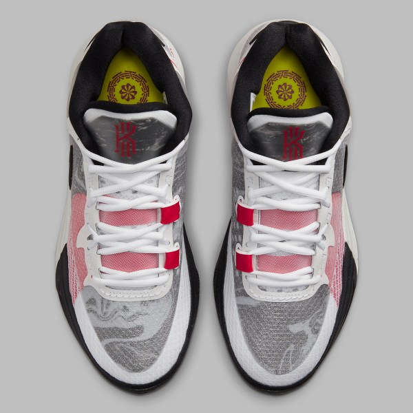 Nike Kyrie 8 "White/University Red" DJ6017-100 | SneakerNews.com
