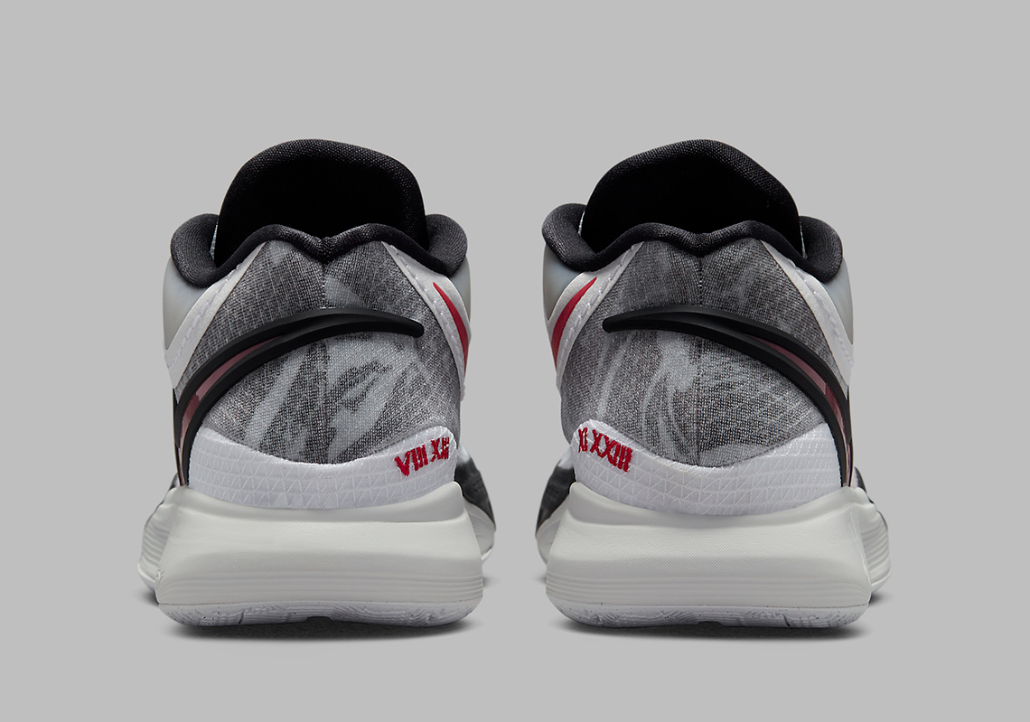 Nike Kyrie 8 "White/University Red" DJ6017-100 | SneakerNews.com