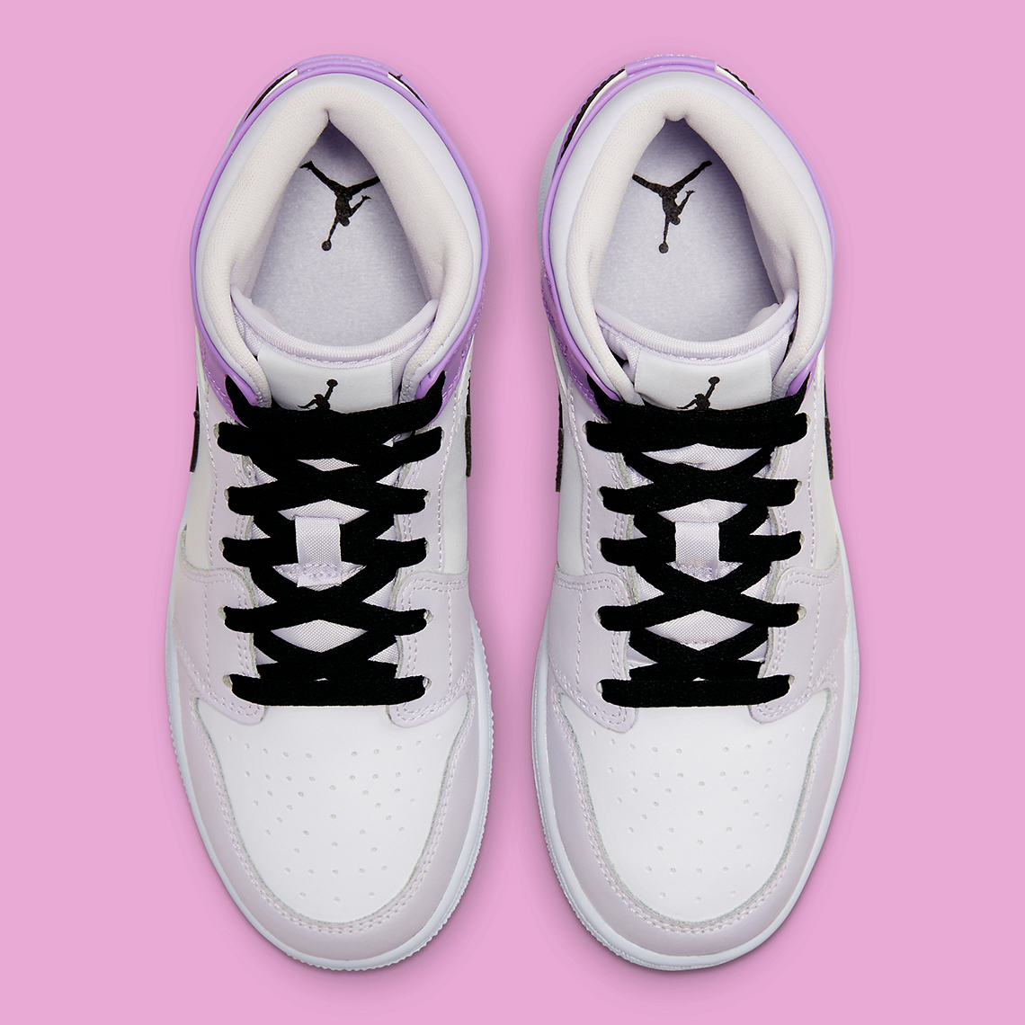 Air Jordan 1 Mid GS "Pink Lavender" DQ8423-501 | SneakerNews.com