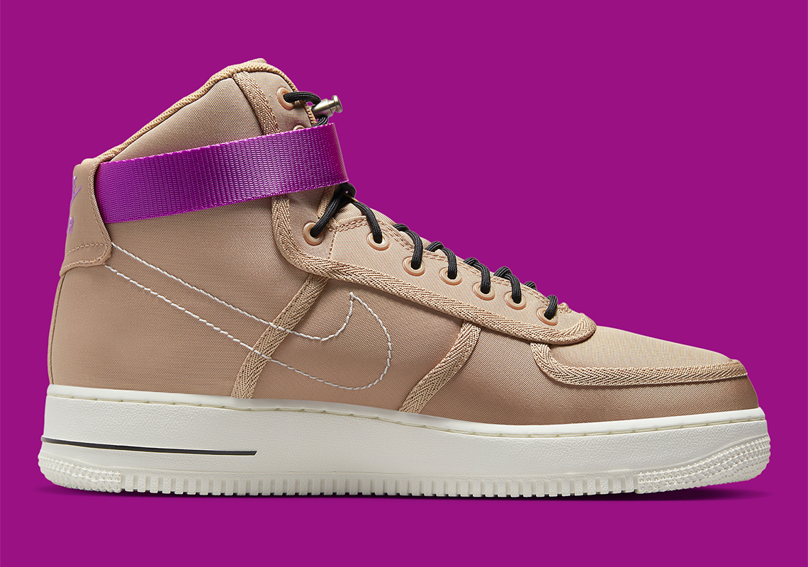 Nike Air Force 1 High "Tan Moving Co." DV0790-200 | SneakerNews.com