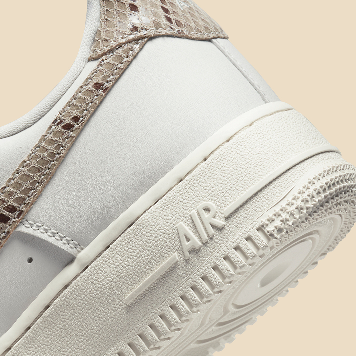 Nike Air Force 1 Low "Sail Snakeskin" DD8959-002 | SneakerNews.com