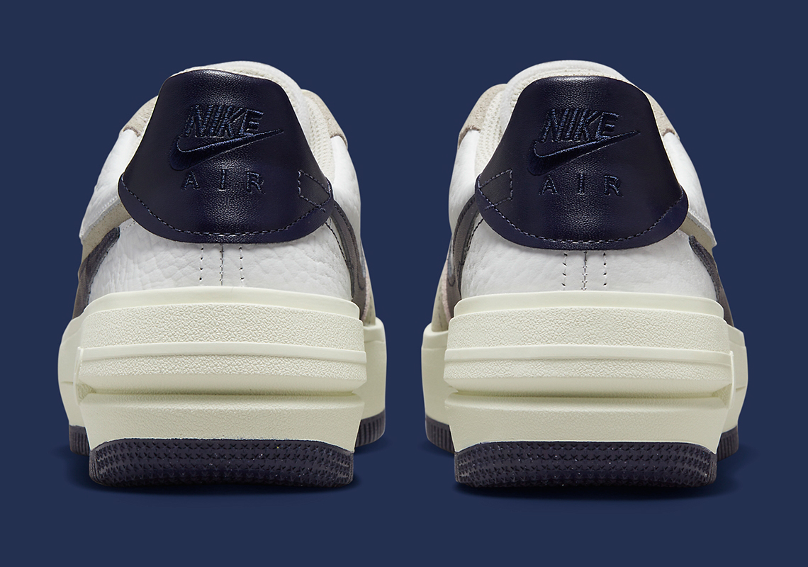 Nike Air Force 1 PLT.AF.ORM "White/Navy" FB8481-100 | SneakerNews.com