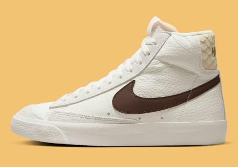 Nike Blazer Mid 77 Python Heel FD0805-100 | SneakerNews.com