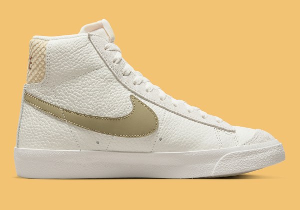 Nike Blazer Mid 77 Python Heel FD0805-100 | SneakerNews.com