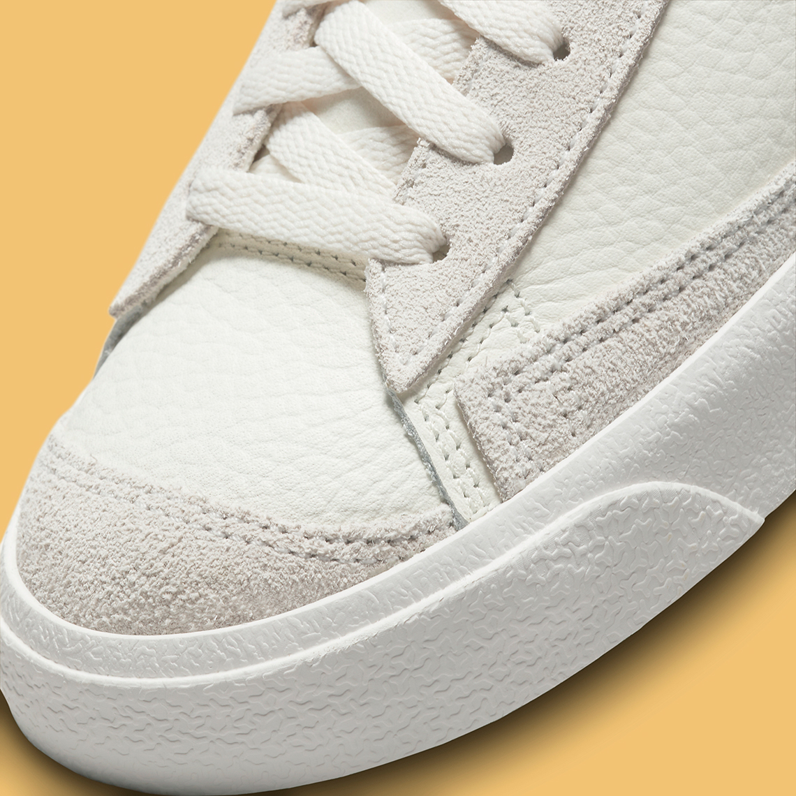 Nike Blazer Mid 77 Python Heel FD0805-100 | SneakerNews.com