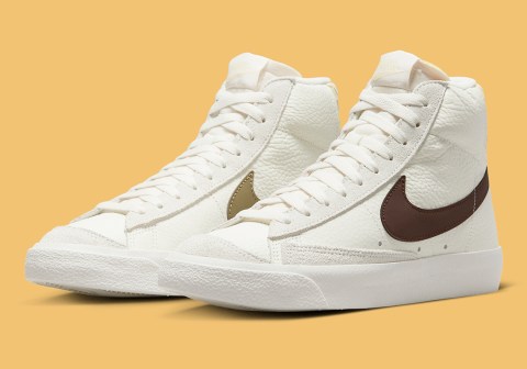 Nike Blazer Mid 77 Python Heel FD0805-100 | SneakerNews.com
