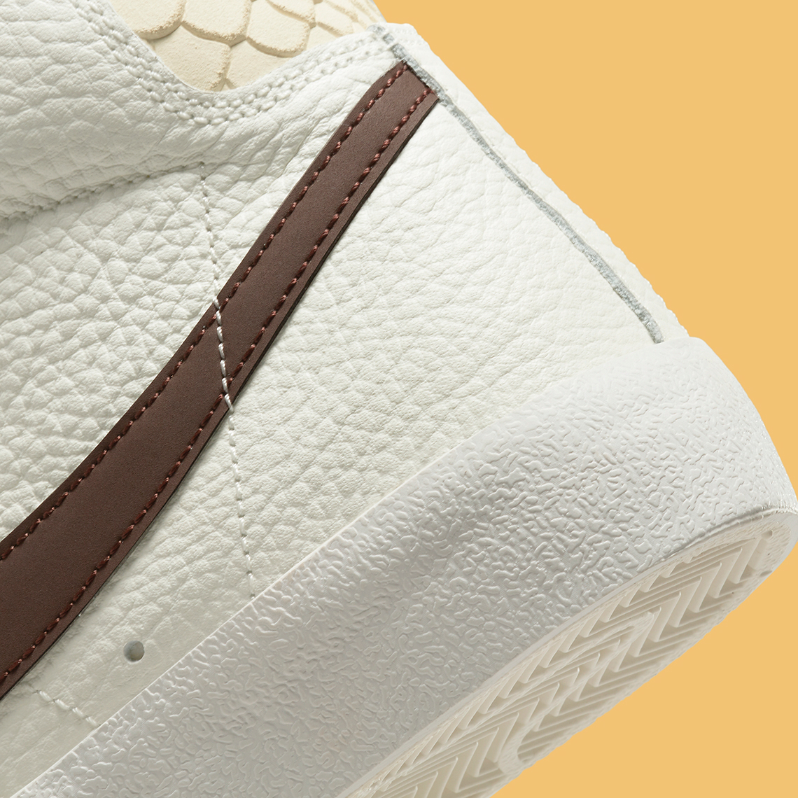 Nike Blazer Mid 77 Python Heel FD0805-100 | SneakerNews.com
