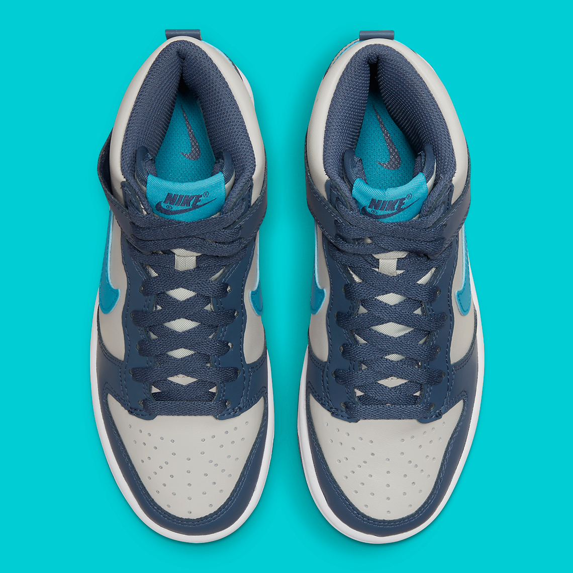 Nike Dunk High GS Grey Blue DB2179-006 | SneakerNews.com