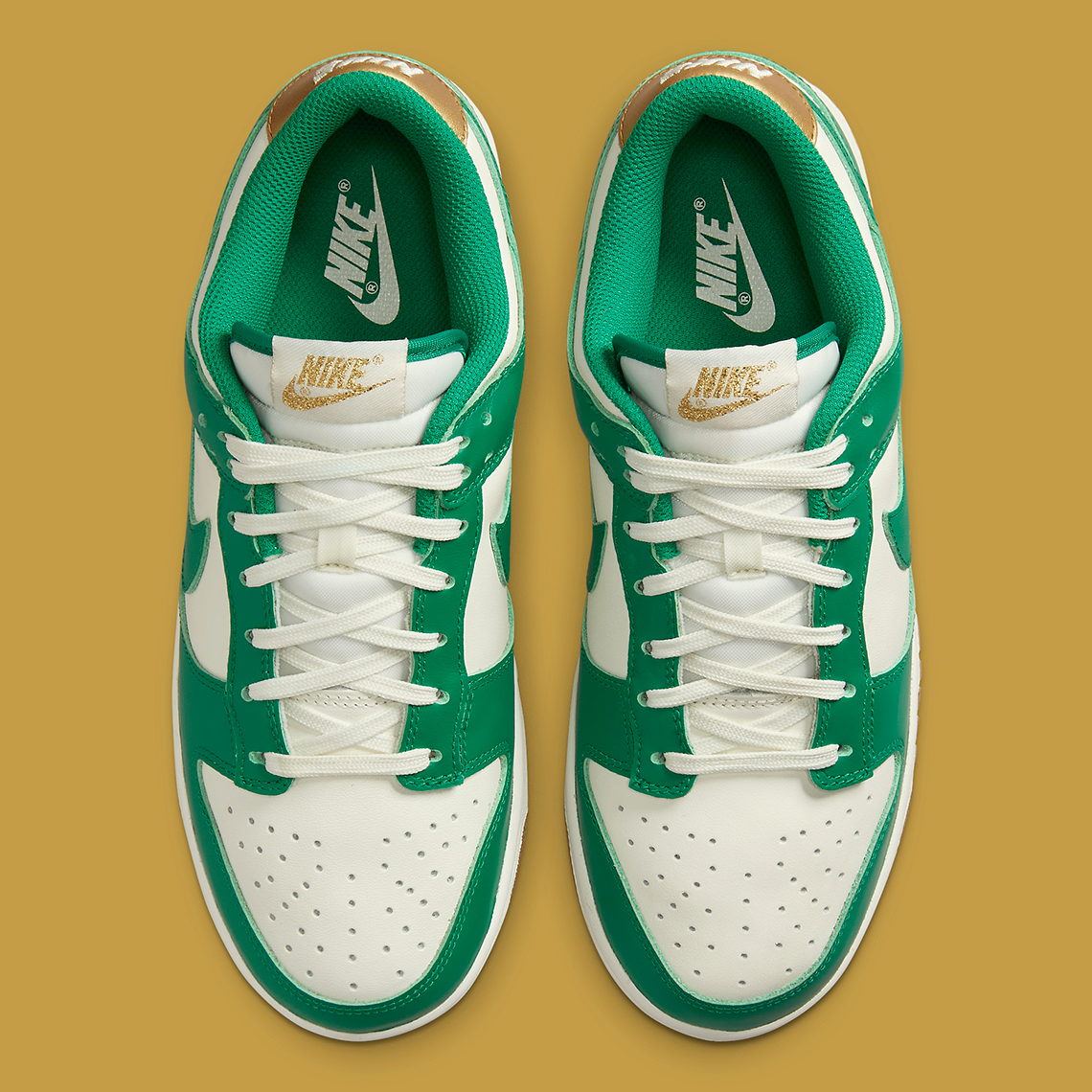 Nike Dunk Low "Green/Gold" FB7173-131 Release Date | SneakerNews.com