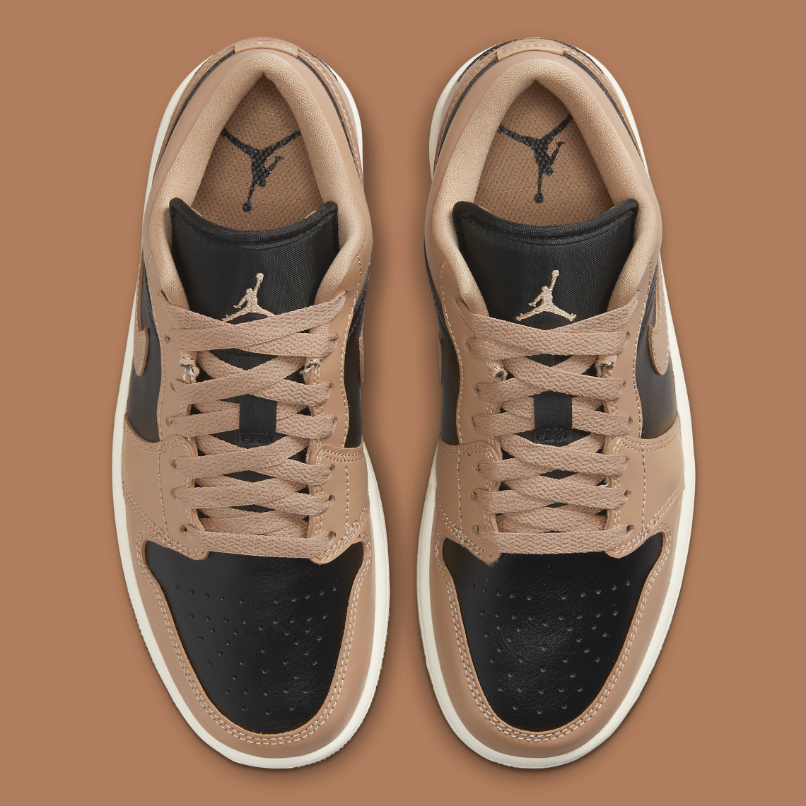 Women's Air Jordan 1 Low "Tan/Black" DC0774-201 | SneakerNews.com